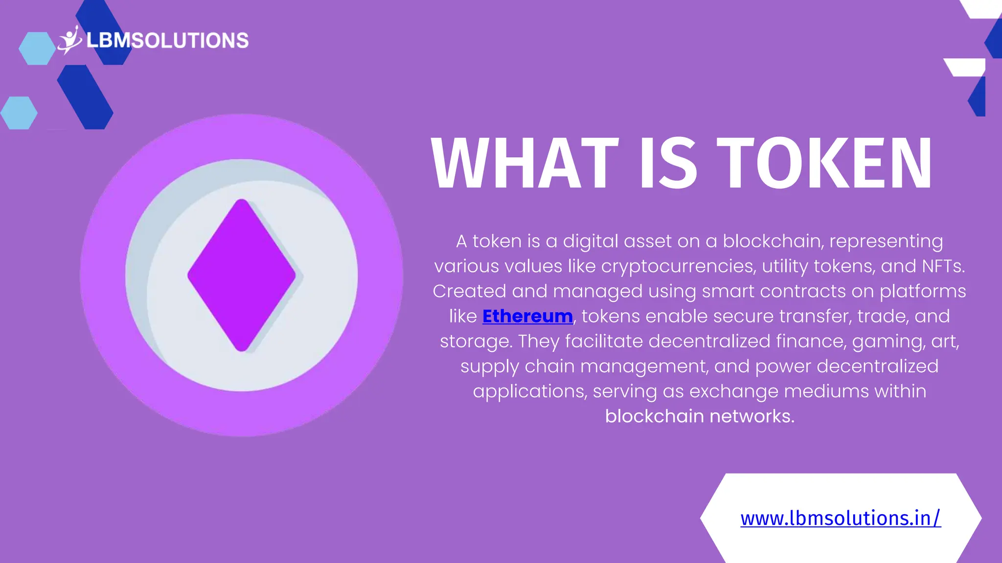 Types of token in blockchain Technology .pptx