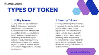 Types of token in blockchain Technology .pptx