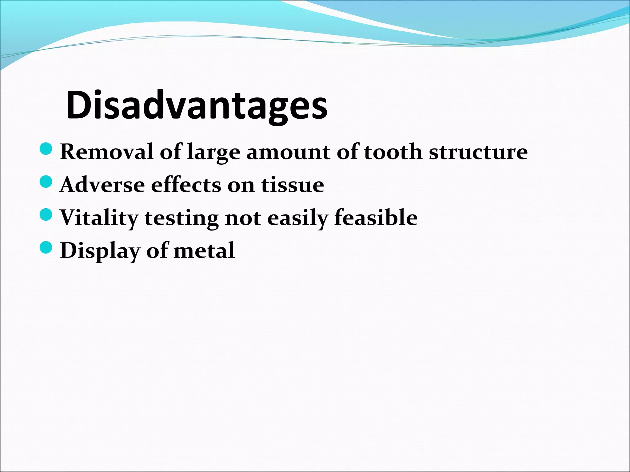 Types of tooth preparations | PPT