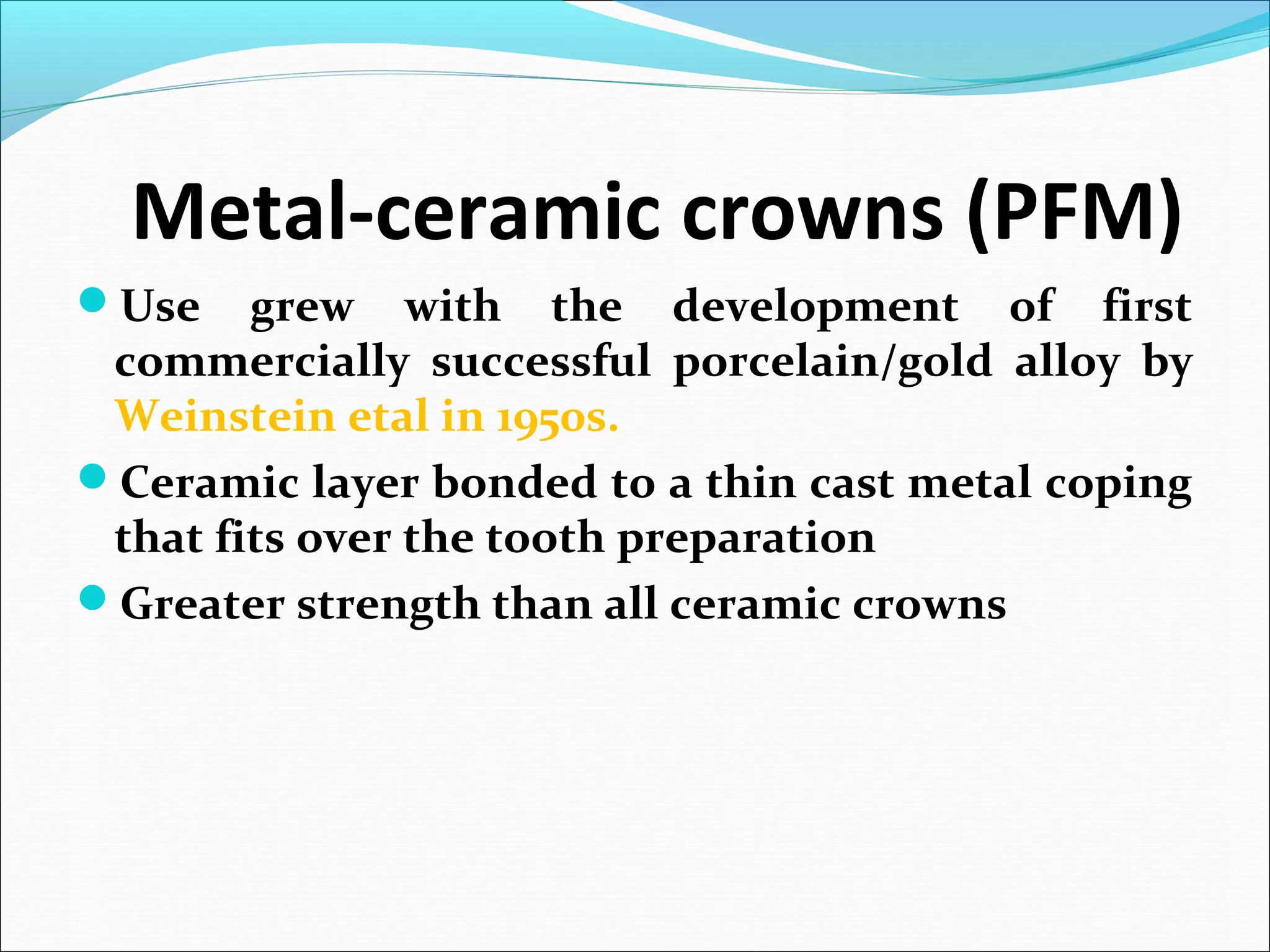 Types of tooth preparations | PPT