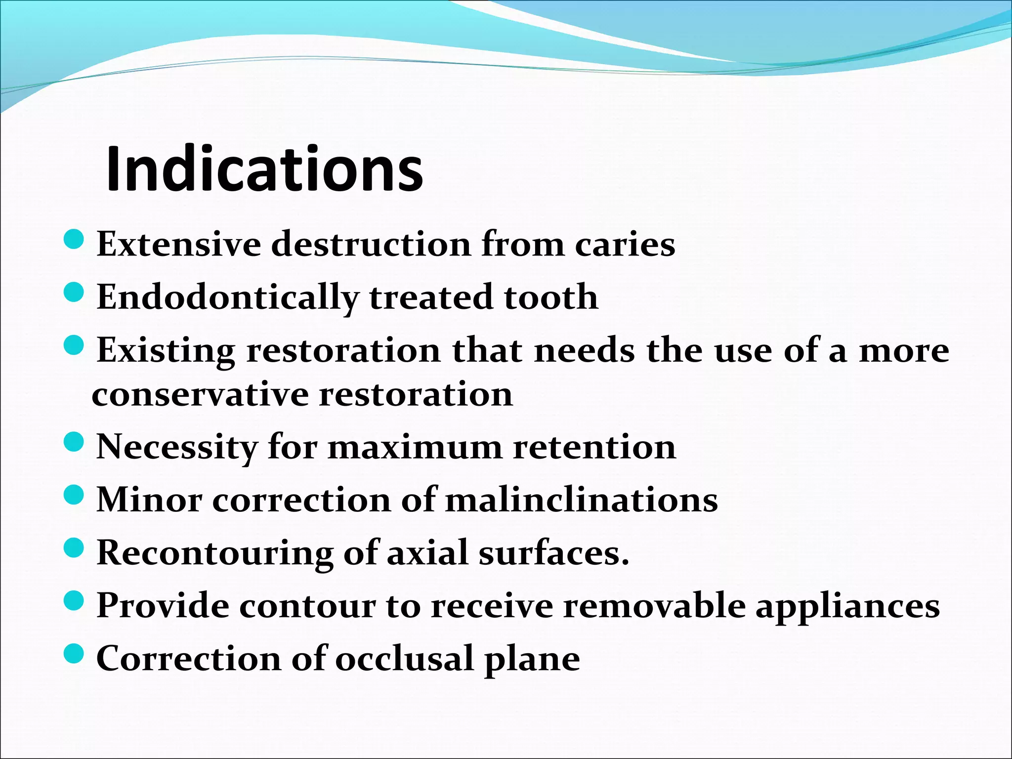 Types of tooth preparations | PPT