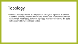 Types of topology | PPTX