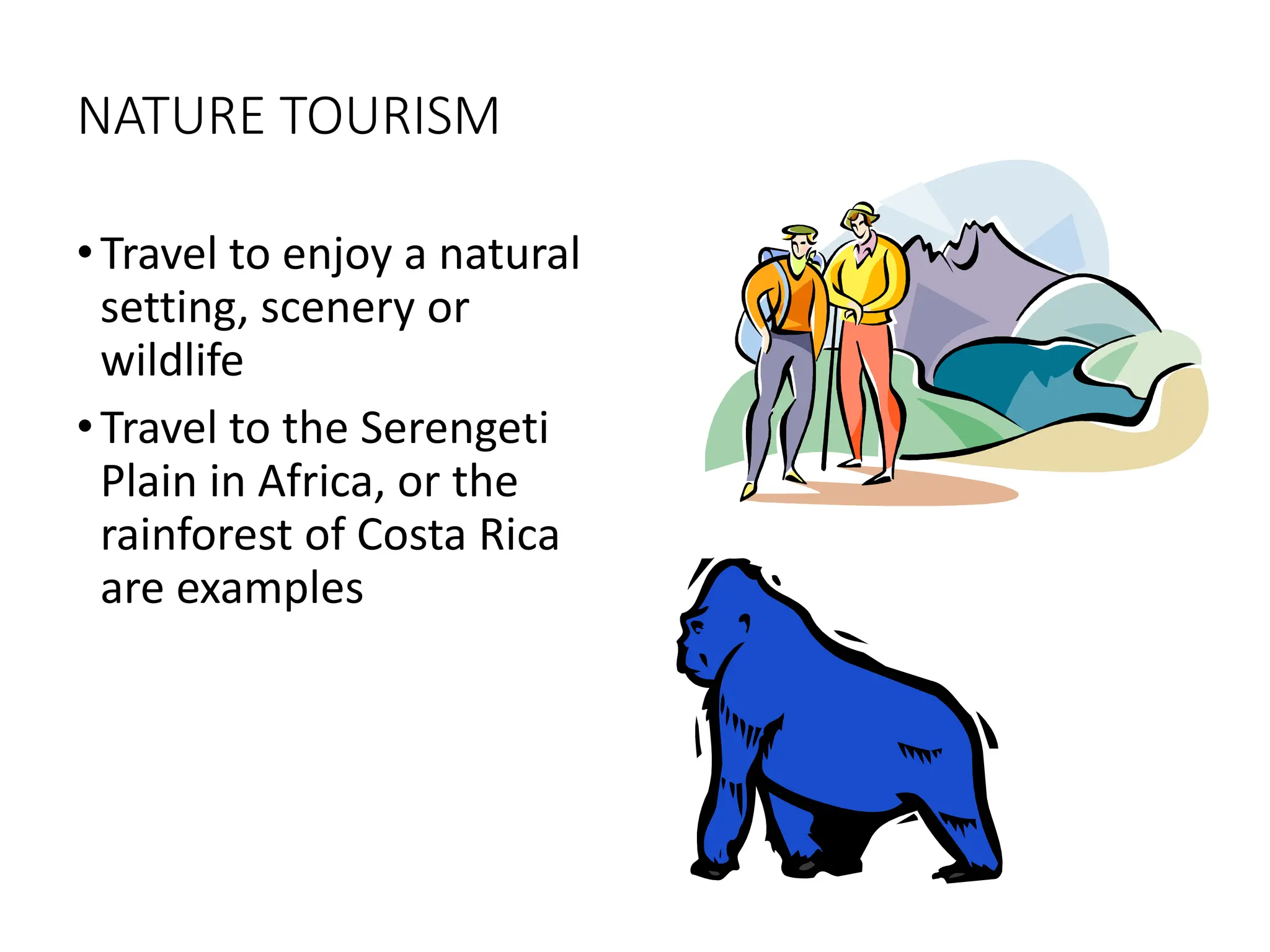 Different types of tourism and their features | PPT