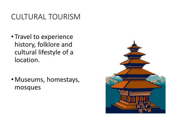 Different types of tourism and their features | PPT | Travel ...