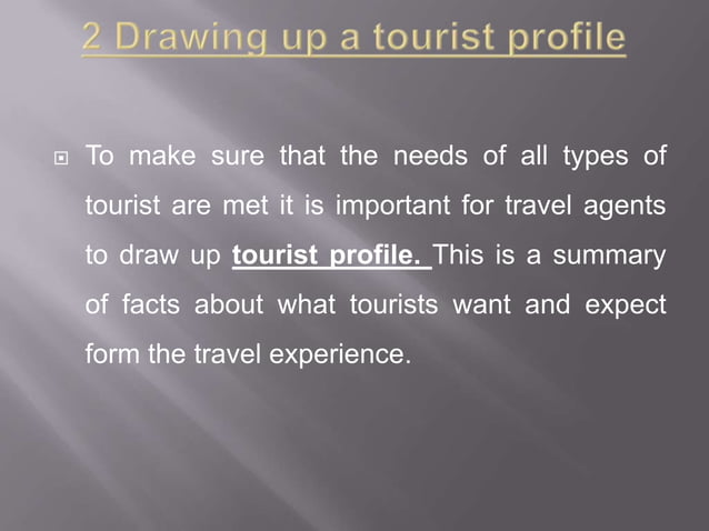 Types of tourist | PPT
