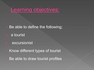 Typesoftourist 120503185455-phpapp01 (1) | PPT
