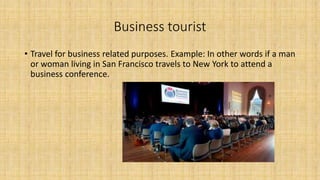 Types of tourist | PPTX