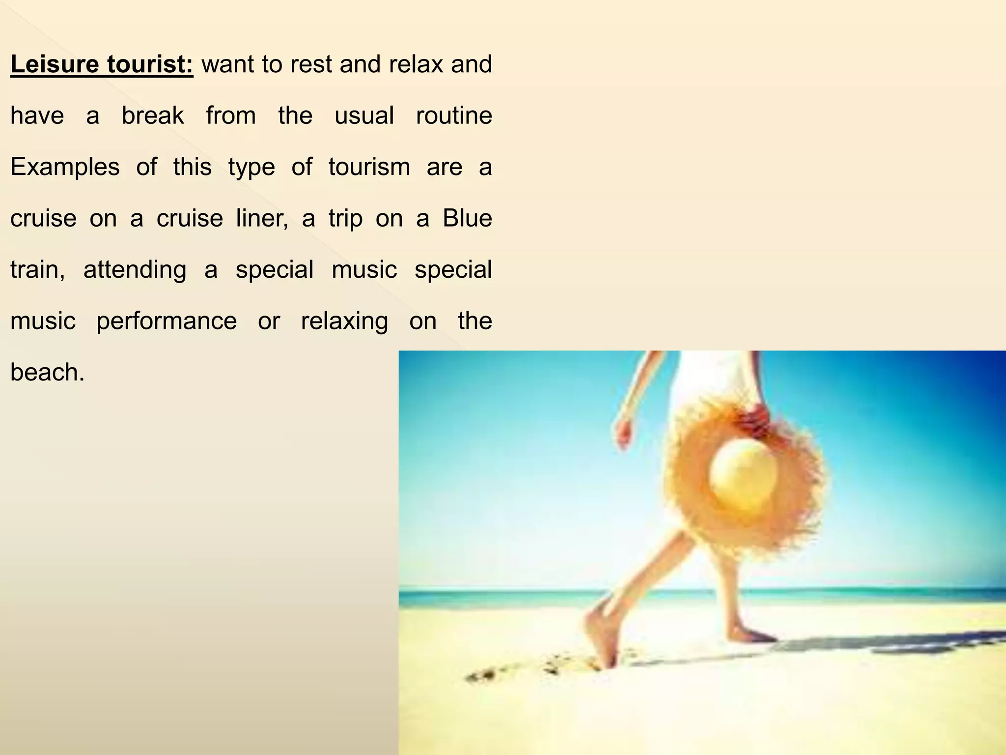 Types of tourists | PPTX