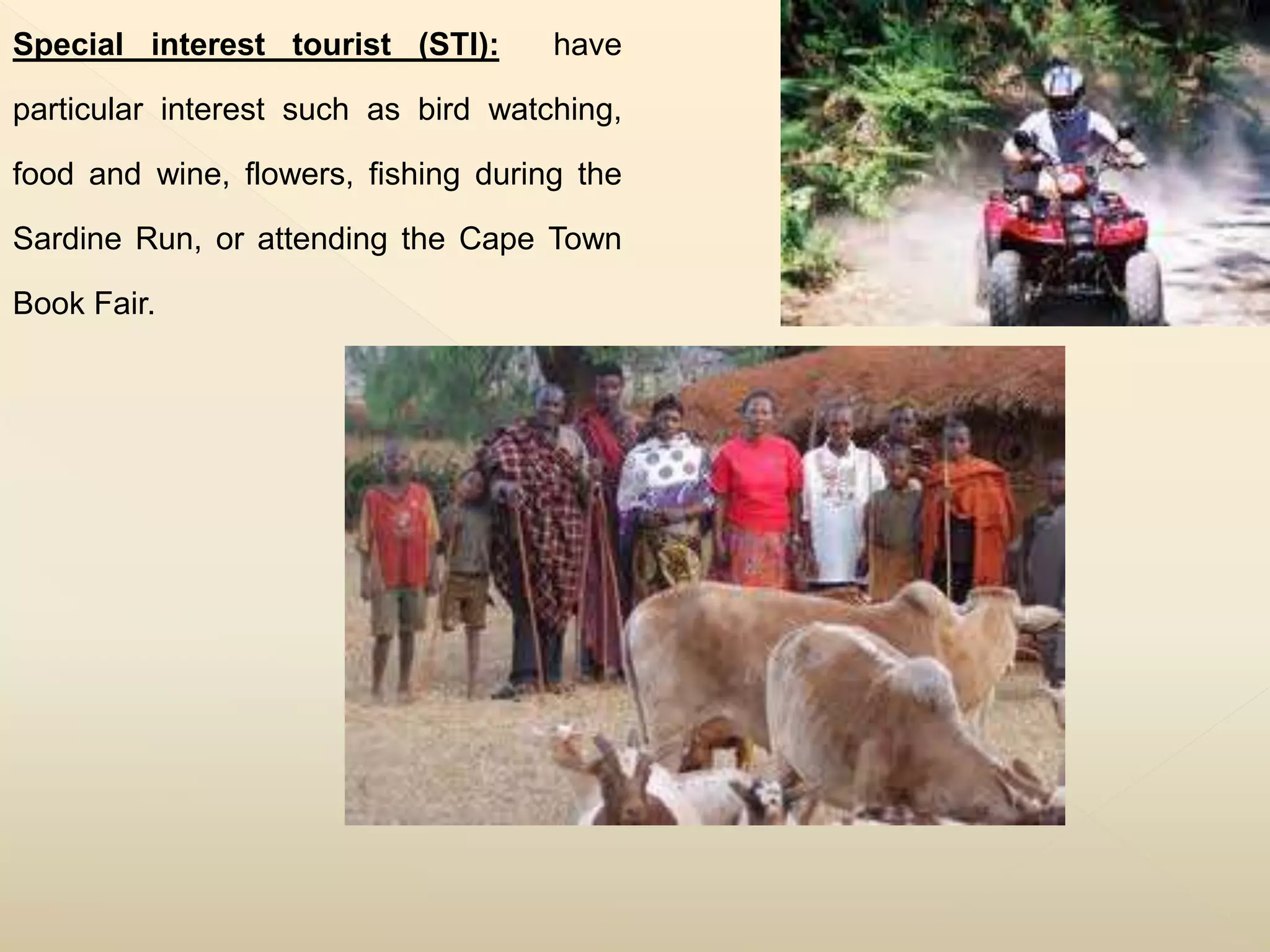 Types of tourists | PPTX
