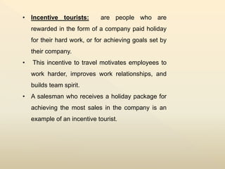 Types of tourists | PPTX