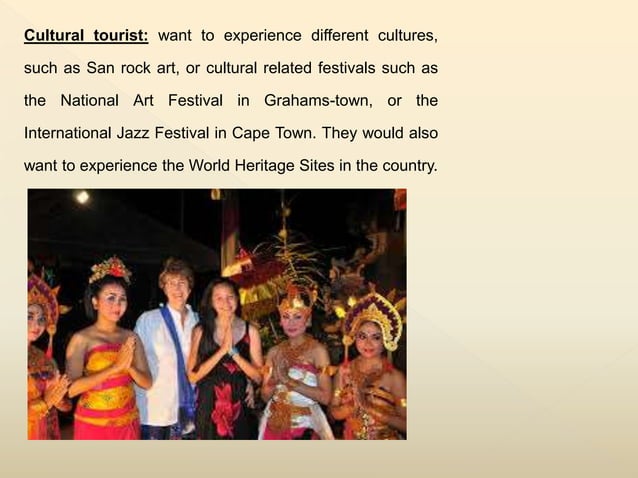 Types of tourists | PPTX