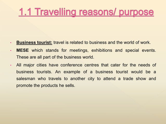 Types of tourists | PPTX
