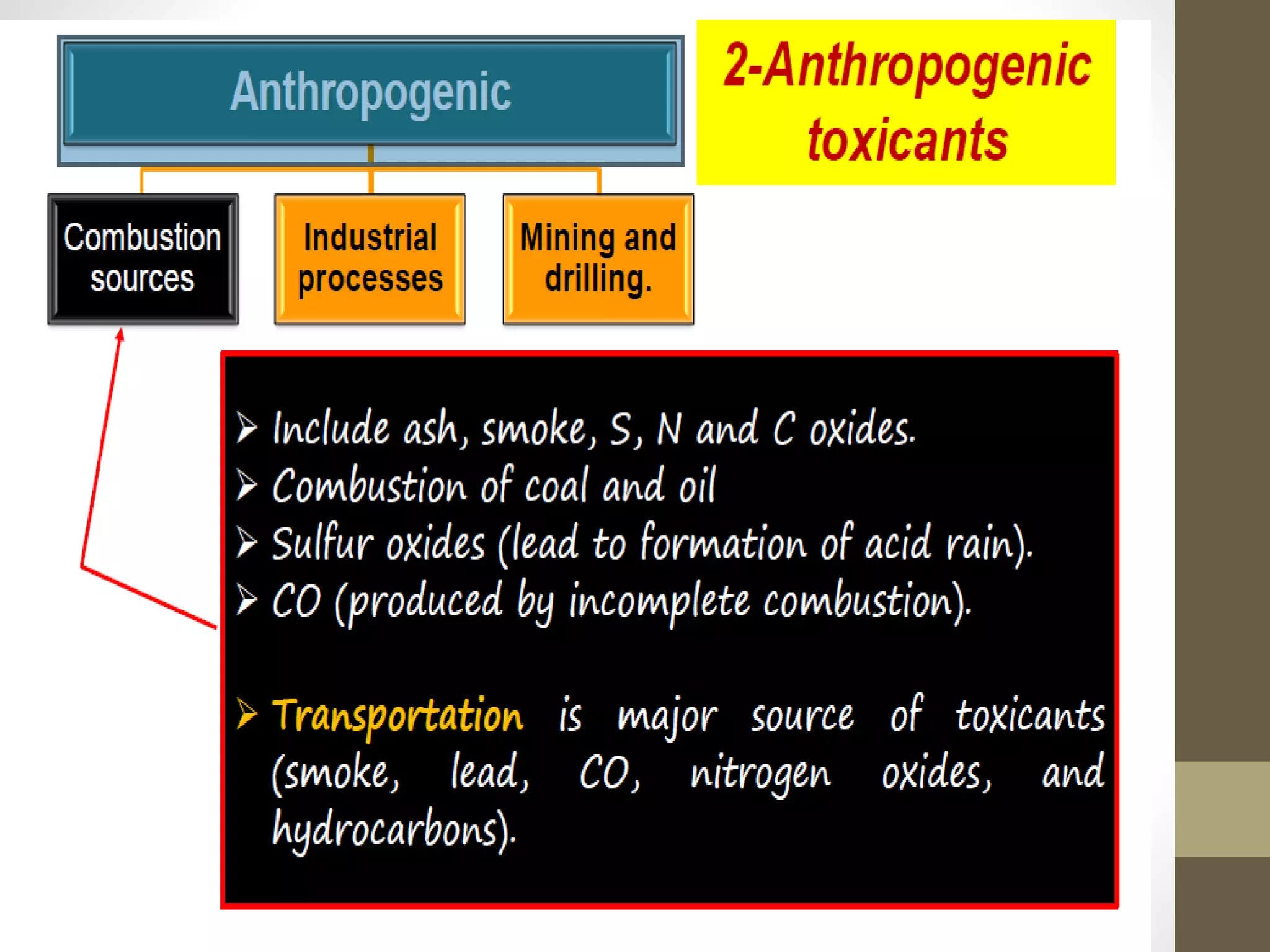 Types of Toxicants - exposure class | PPTX