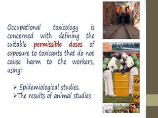 Types of Toxicants - exposure class | PPTX