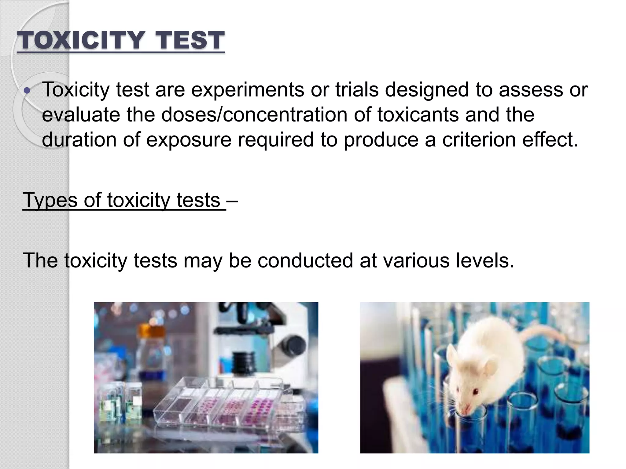 Types of toxicity | PPTX