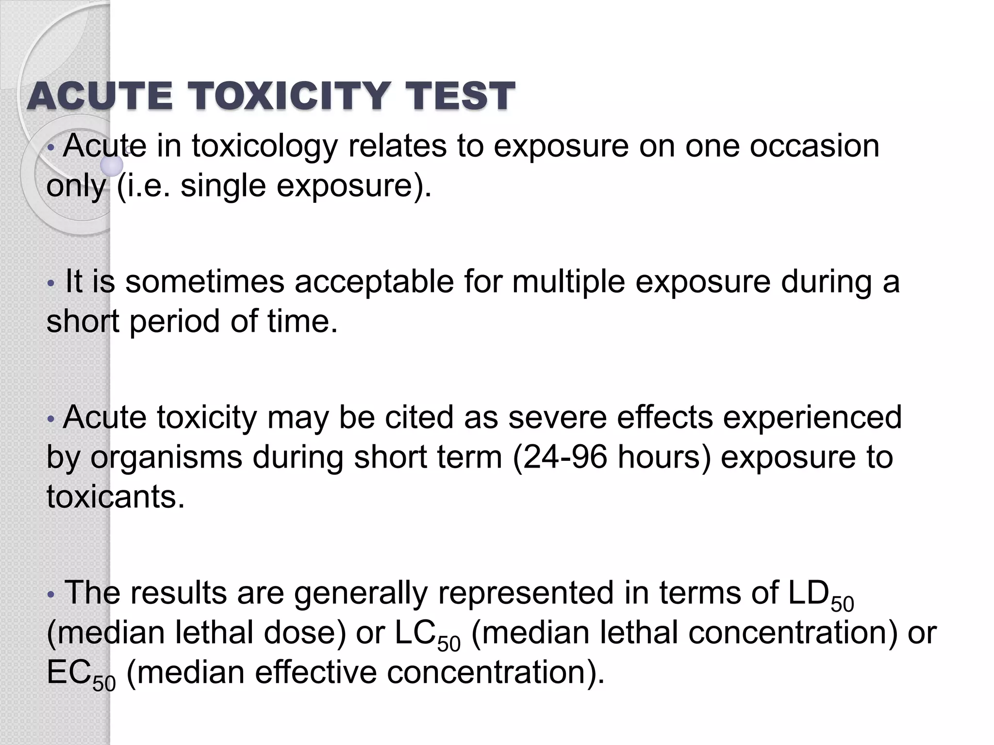 Types of toxicity | PPTX