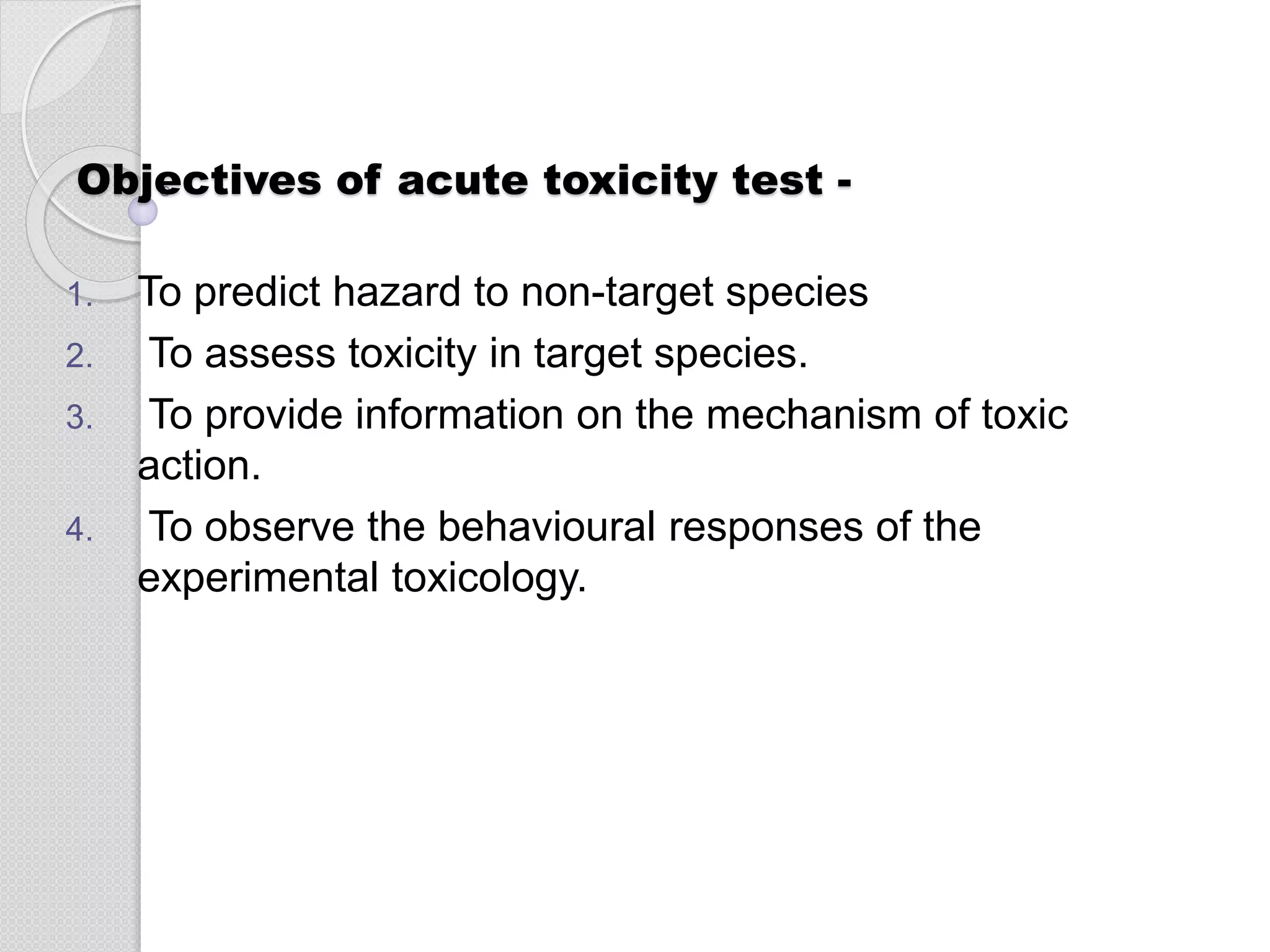 Types of toxicity | PPTX