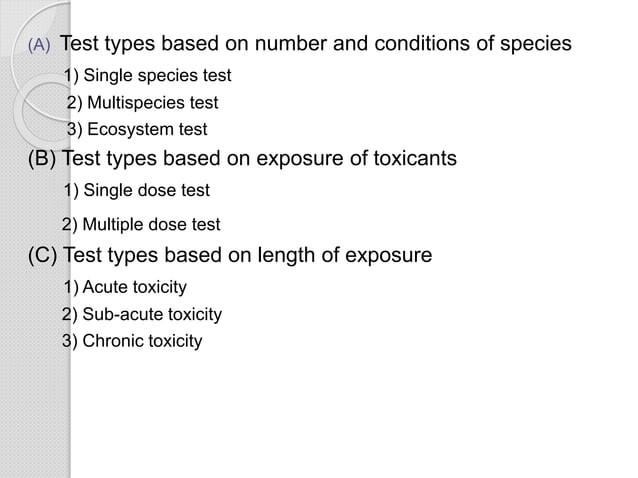 Types of toxicity | PPTX