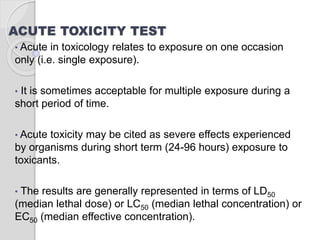 Types of toxicity | PPTX