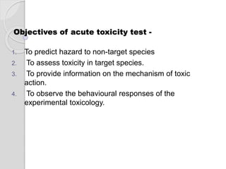 Types of toxicity | PPTX