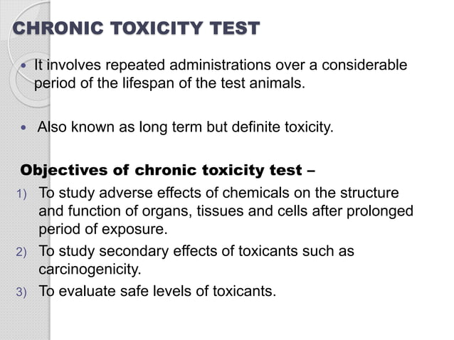 Types of toxicity | PPTX