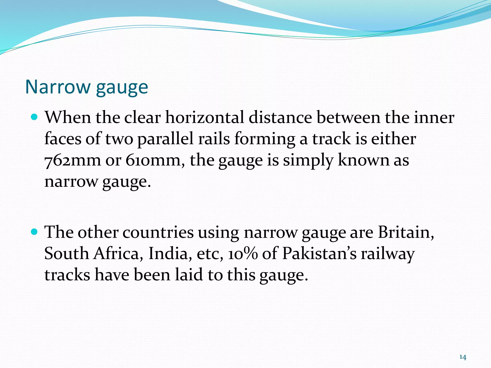Types of tracks in pakistan | PPTX