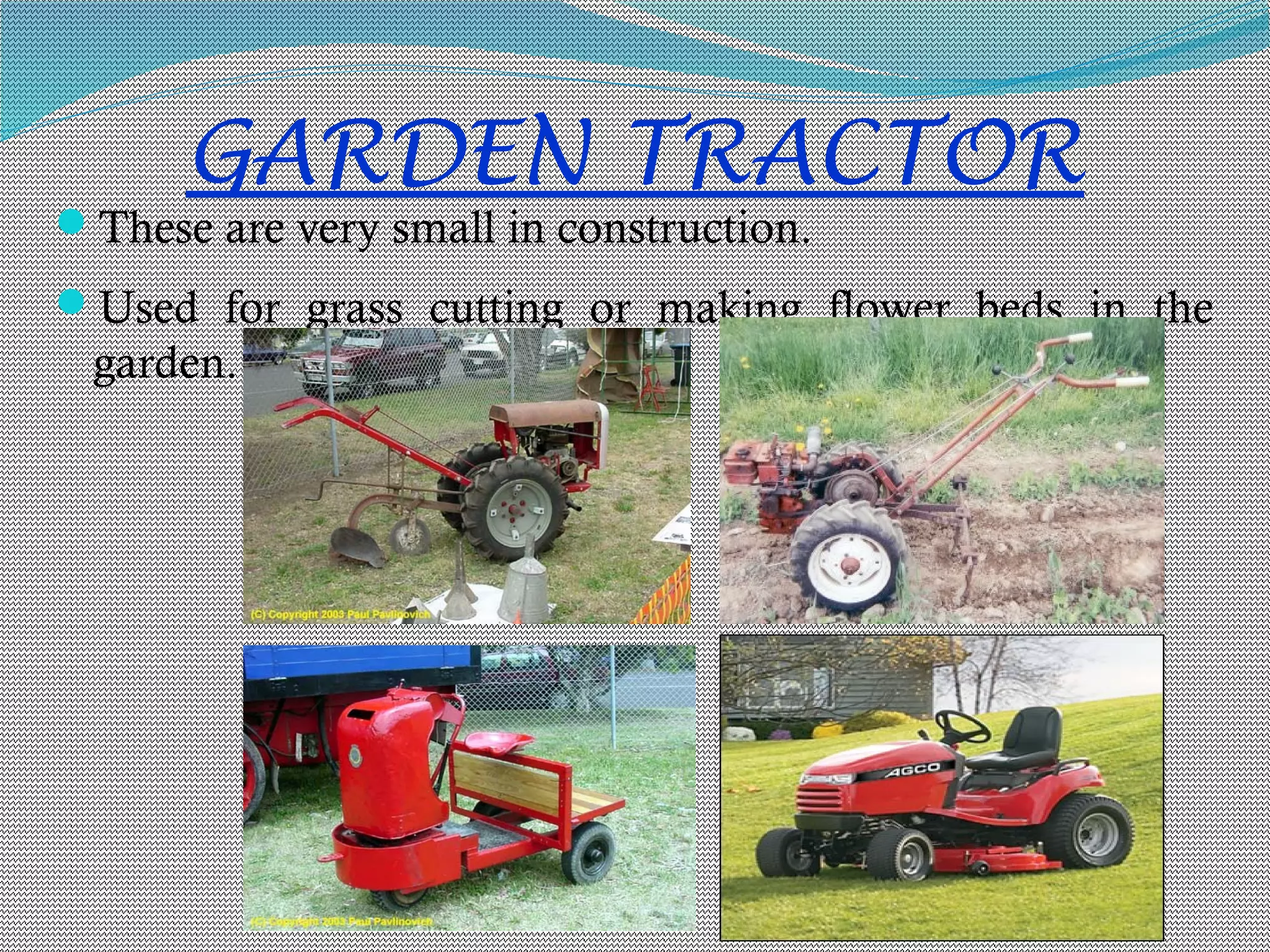 Types of tractors | PPT