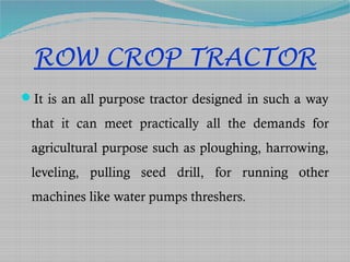 Types of tractors | PPT