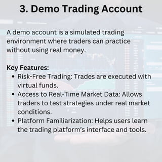Types of Trading Accounts A Complete Guide for Traders | PDF