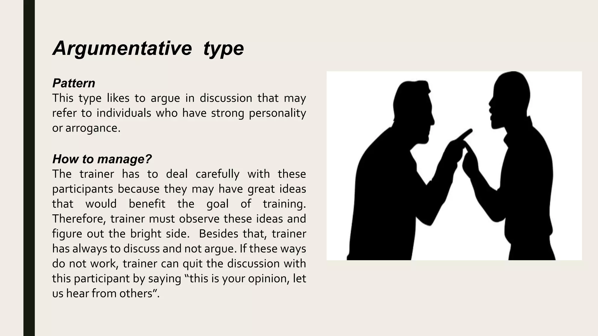 Types of Trainees | PPTX
