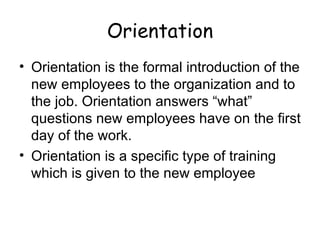 Types Of Trainig1 | PPT