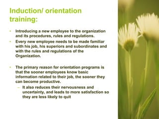 Types of training | PPT