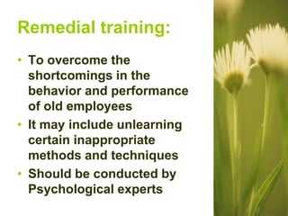 Types of training | PPTX