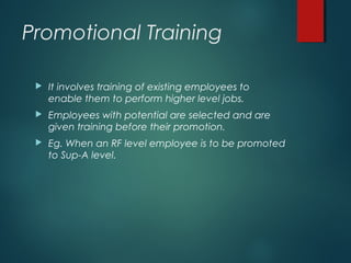 Types of training | PPT