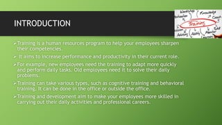 TYPES OF TRAINING AND ITS BENEFITS.pptx