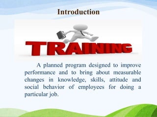 Types of training | PPTX