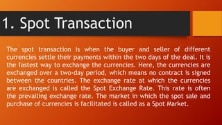 Types of transactions | PDF