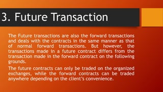 Types of transactions | PDF