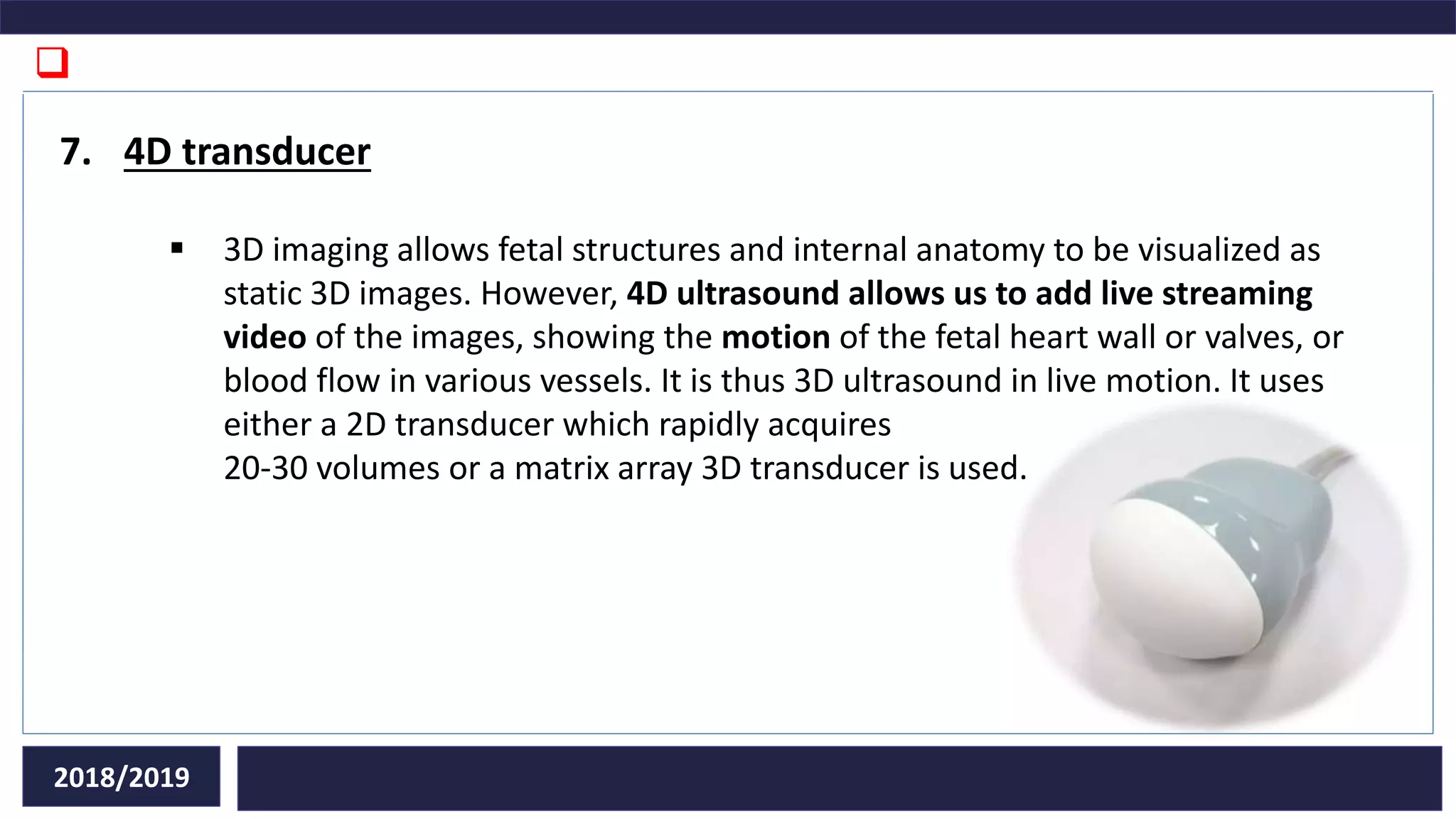 Types of transducers in ultrasound diagnostic | PPTX