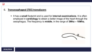 Types of transducers in ultrasound diagnostic | PPTX