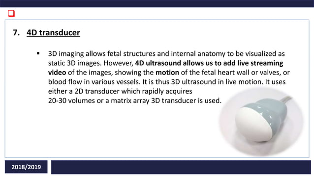 Types of transducers in ultrasound diagnostic | PPTX