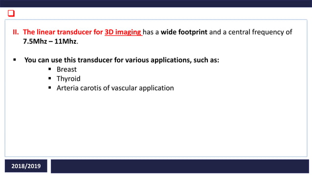 Types of transducers in ultrasound diagnostic | PPTX