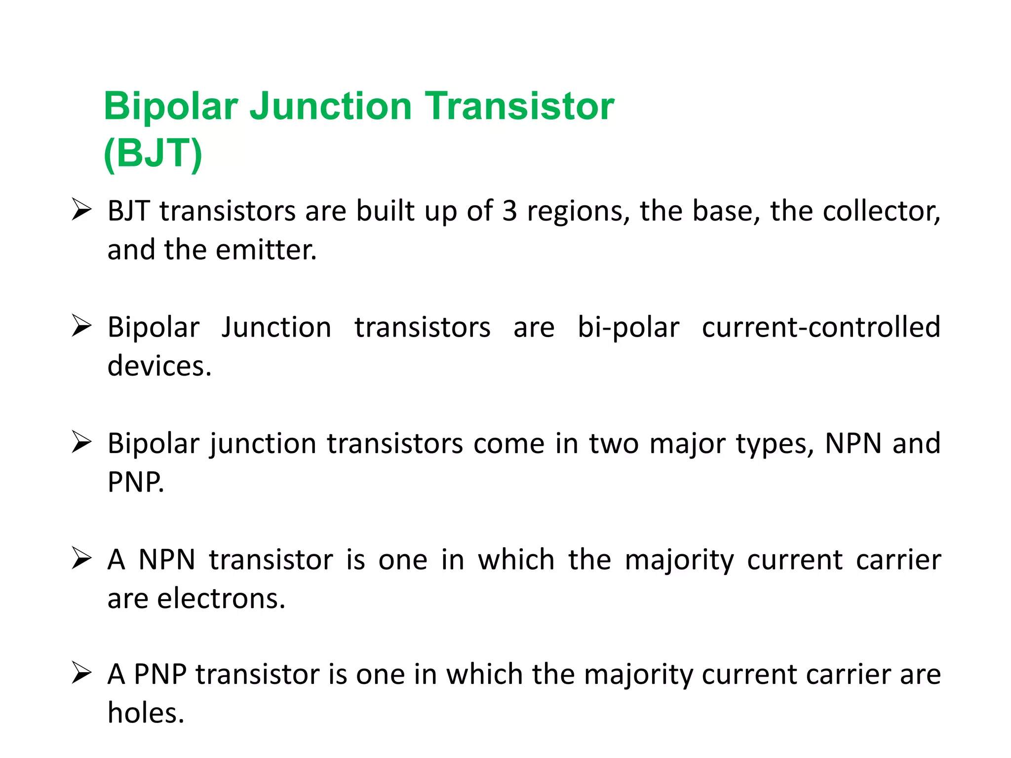 Types of transistors | PPT