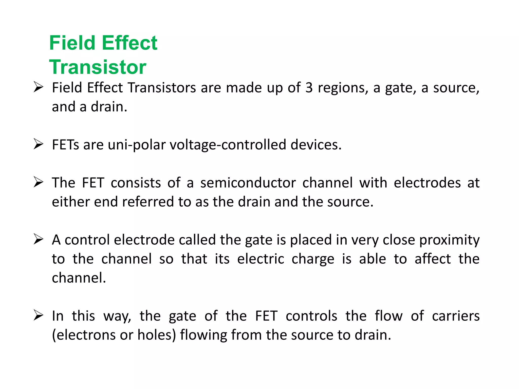 Types of transistors | PPT