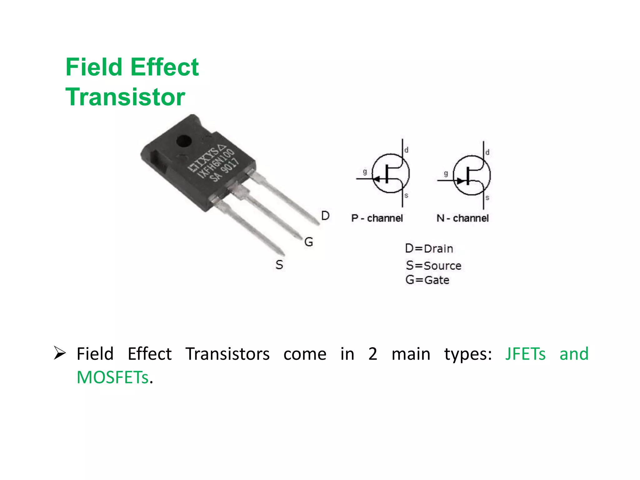Types of transistors | PPT