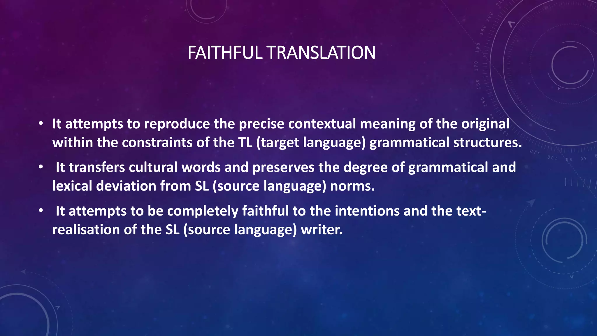 Types of translation | PPTX