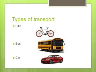 Types of transport | PPTX