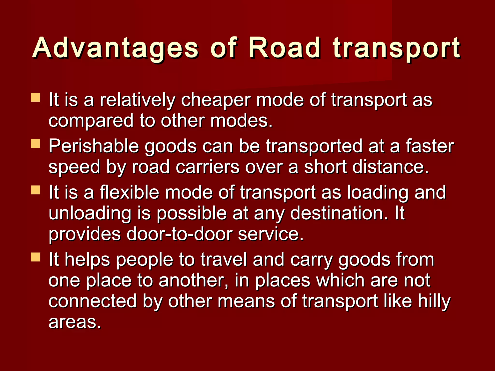 Types of transportation | PPT