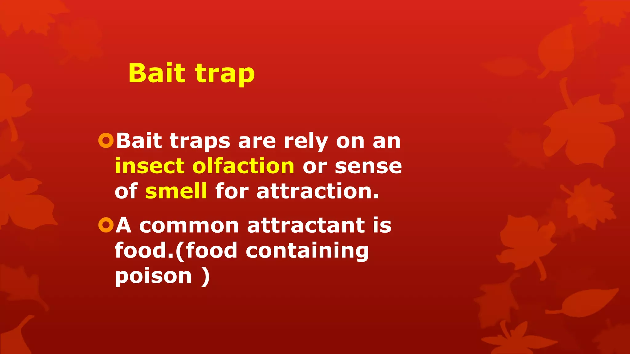 Types of trap | PPTX
