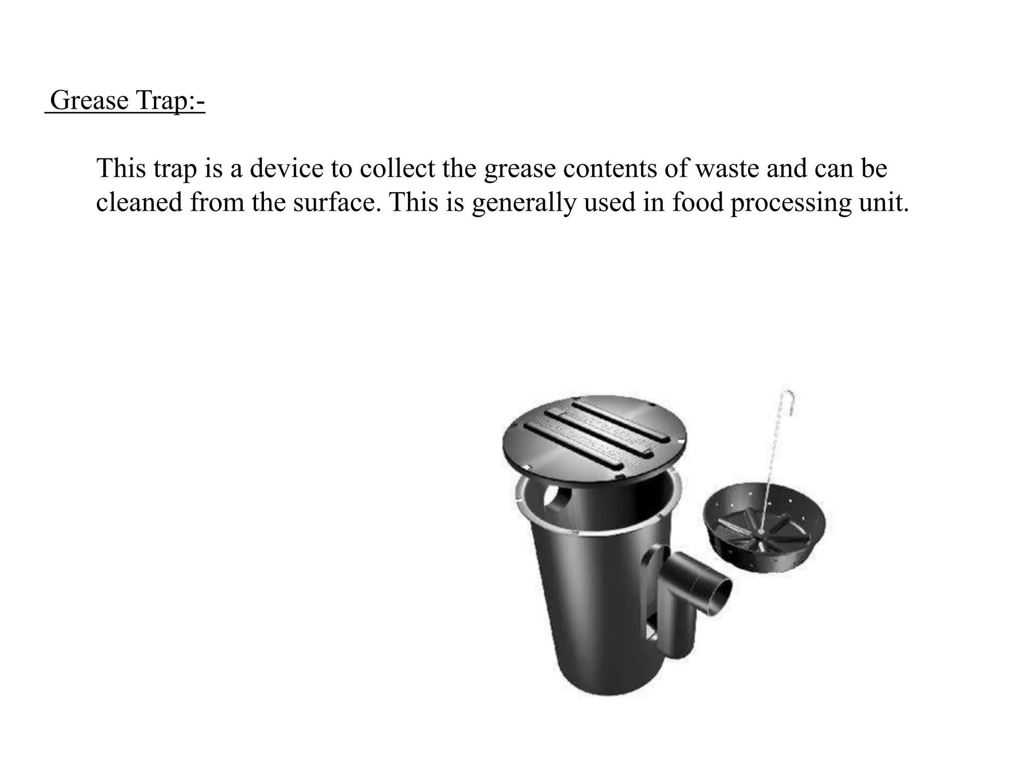 Types of traps used in house plumbing | PPTX